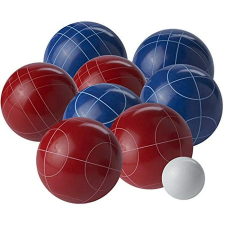 Franklin Sports Bocce Ball Set - Red, White, Blue Bocce Balls and ...