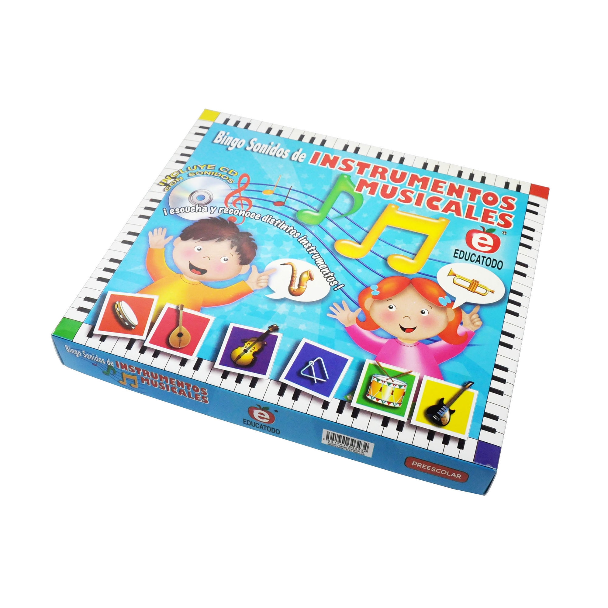 Bingo Sonidos De Instrumentos Musicales Educatodo M-0037 | Bodega ...