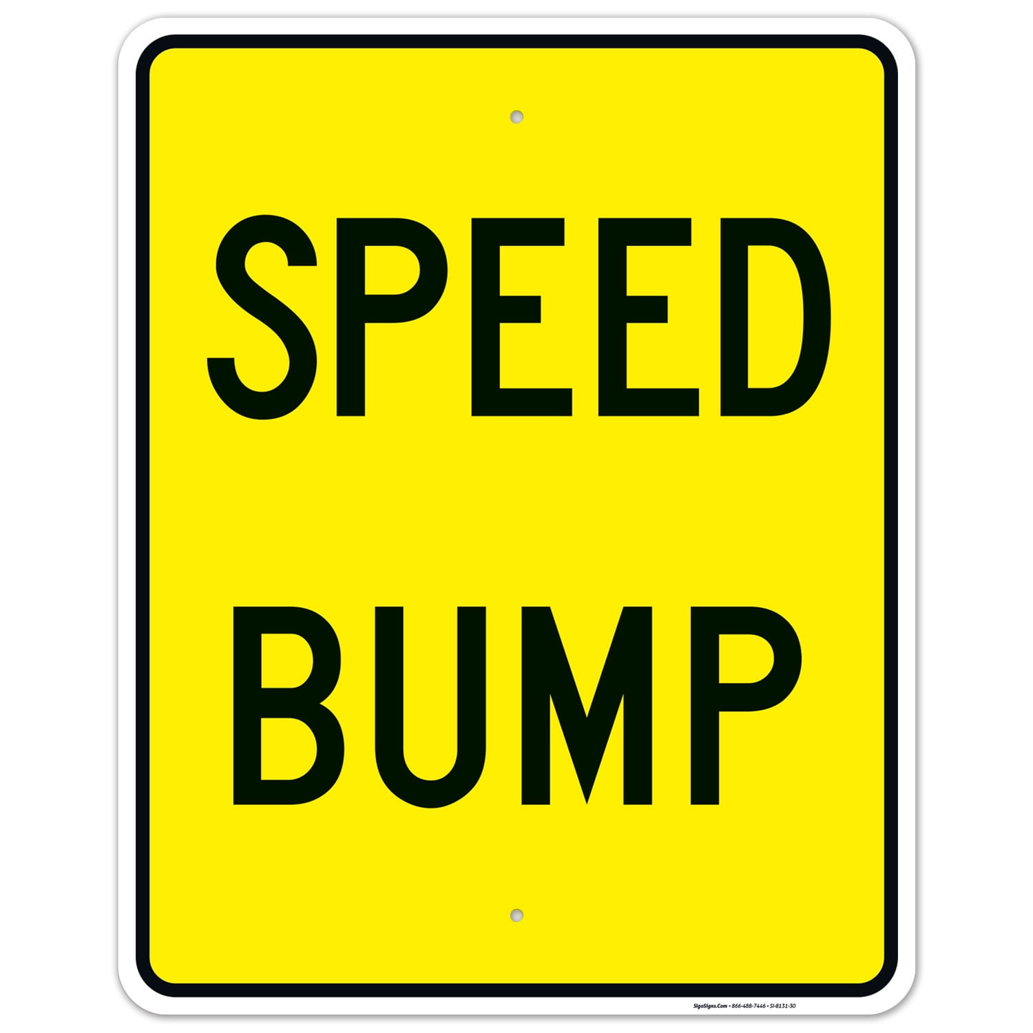 Speed Bump Sign, - Walmart.com