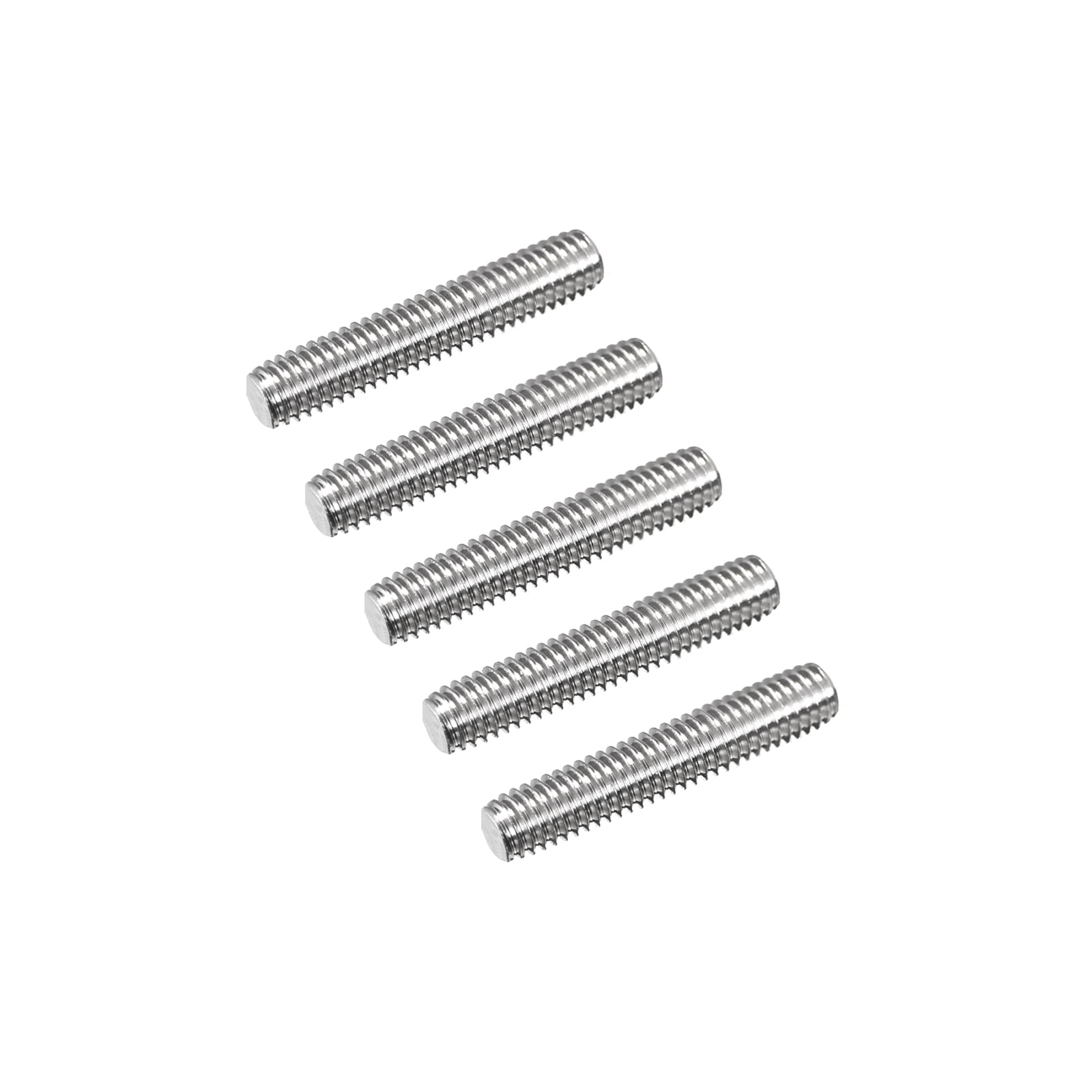Uxcell Fully Threaded Rod M6 x 30mm 1mm Thread Pitch 304 Stainless ...