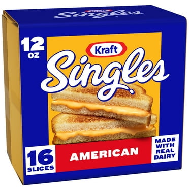 Great Value Individually Plastic Wrapped Singles American Cheese ...