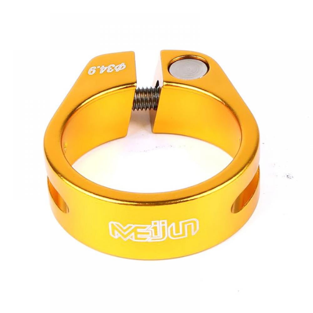 Bike Seat Post Clamp Aluminum Alloy Quick Release Bicycle Seatpost Tube ...