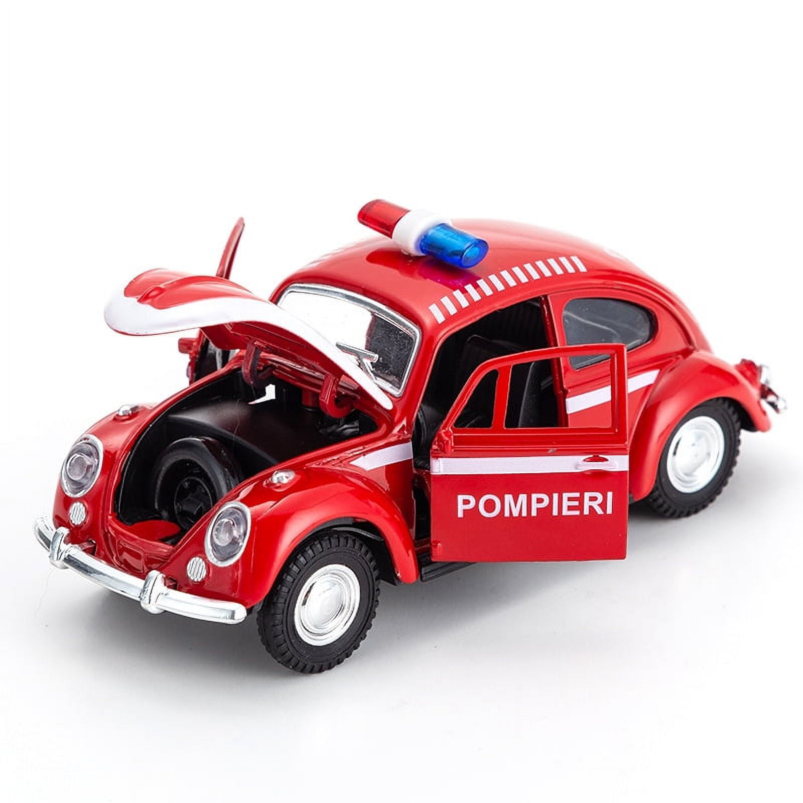 Click here for Fybto 1:32 Alloy Graffiti Police Car Beetle Pullba... prices