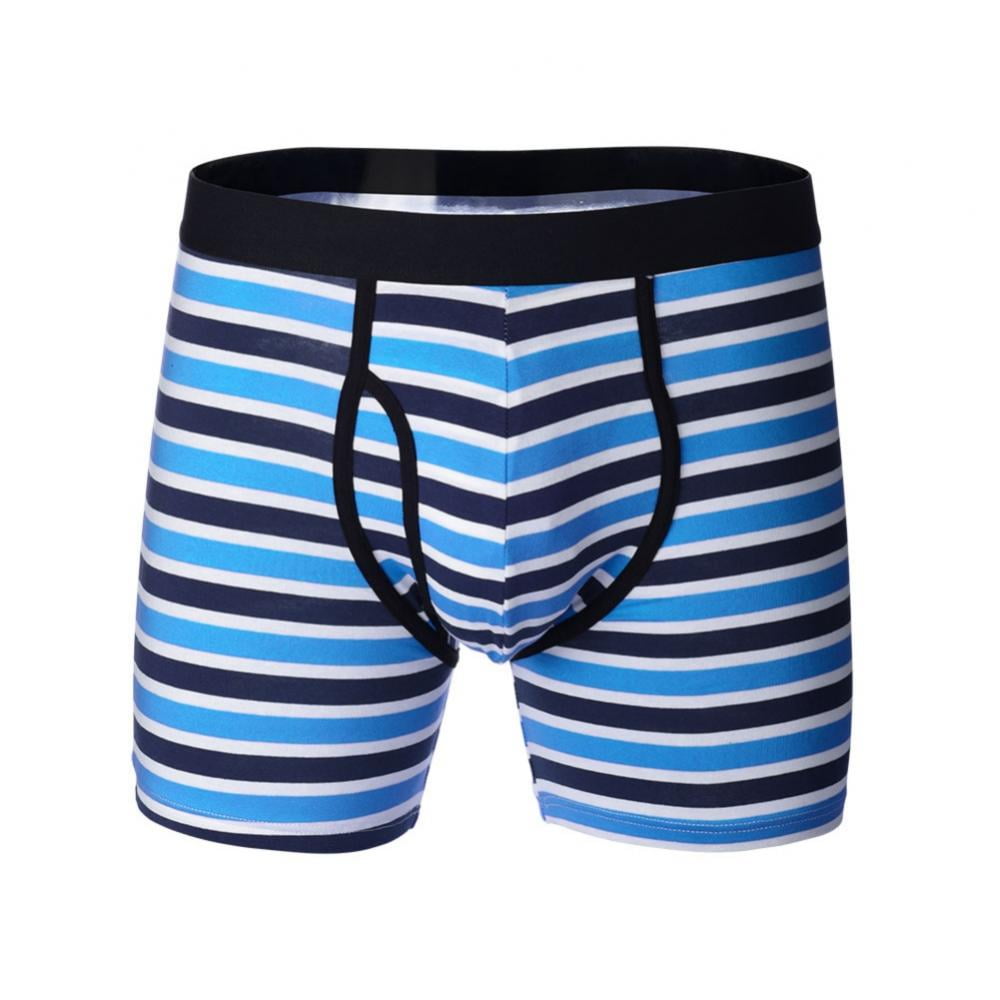 Men's Underwear Cotton Sport Solid Color Boxer Briefs Casual Ultra ...