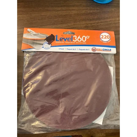 Radius 360 Sanding Discs (120 Grit - 25 Pack) - Walmart.com