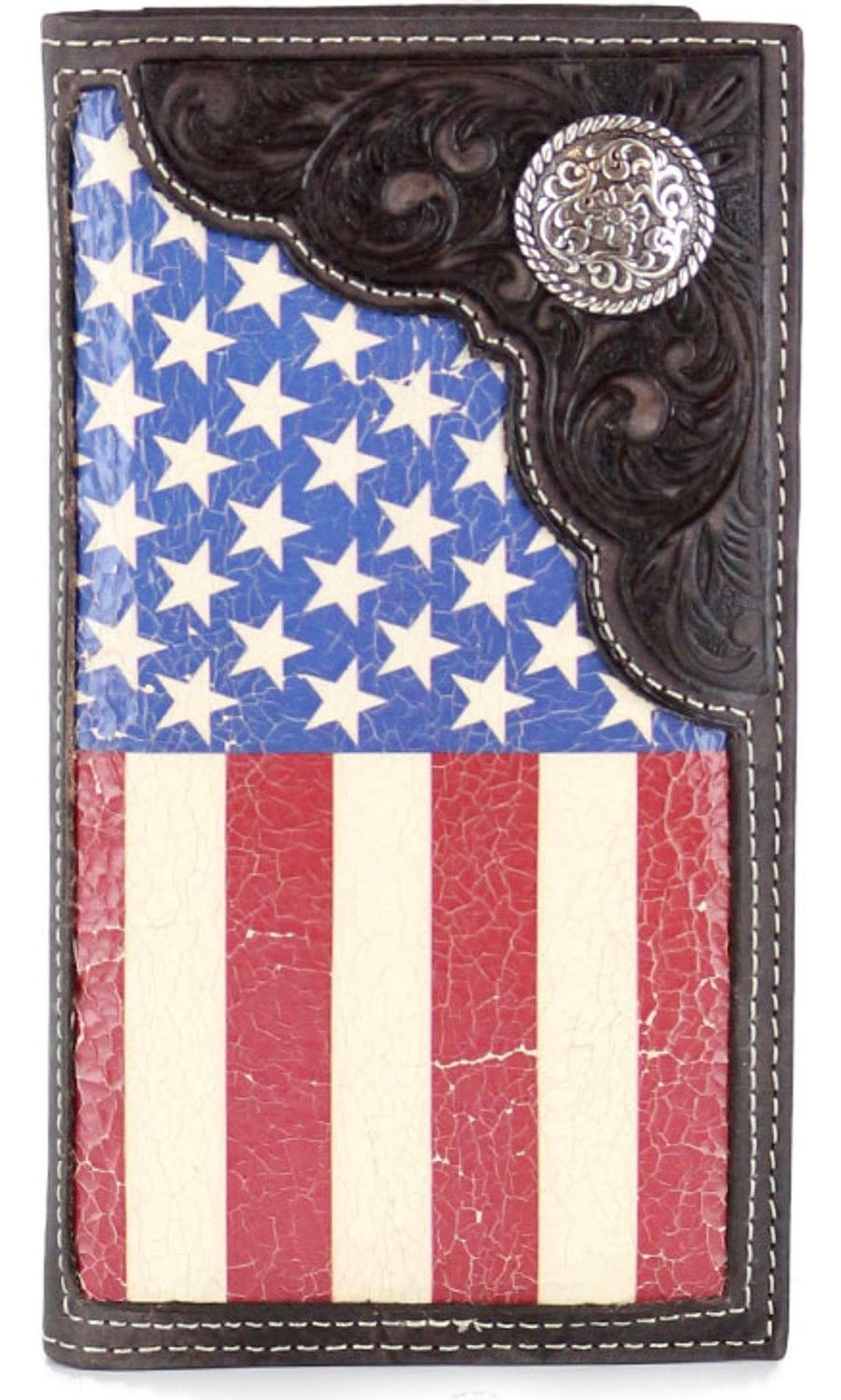 Cody James Men's American Flag Concho Rodeo Wallet - 985413497 ...