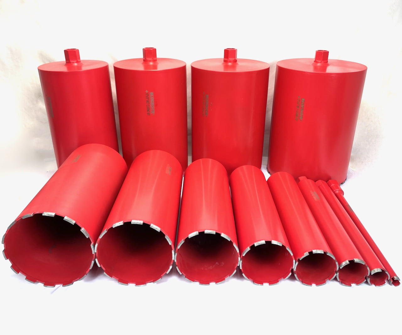 BLUEROCK ® 1" - 12" Diamond Wet Coring Bit Set for Concrete Core ...