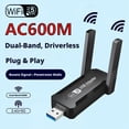 USB 3.0 WiFi Adapter 1300Mbps, Dual Band 2.4GHz/5GHz Wireless Network ...