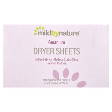 Grab Green Natural, Stoneworks Dryer Sheets, Rose Petal, 80 Sheets ...