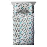 Minecraft Isometric 4 Piece Twin Bed in a Bag, Gaming Bedding - Walmart.com