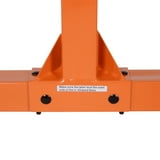 Double Kayak Storage Rack- Self Standing Dual Canoe Kayak Cradle Set ...