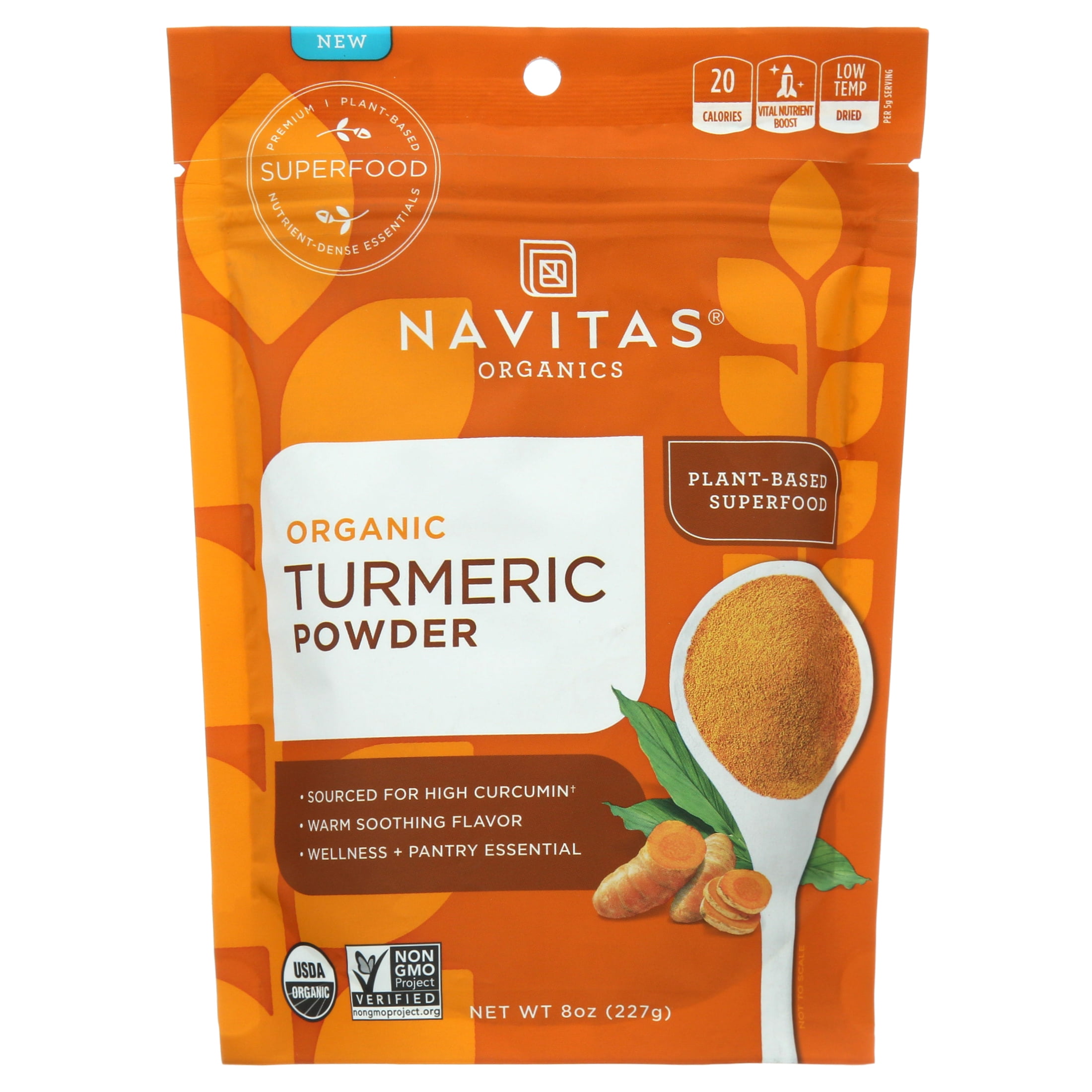 Navitas Organics Turmeric Powder, 8.0 oz, 32 Servings