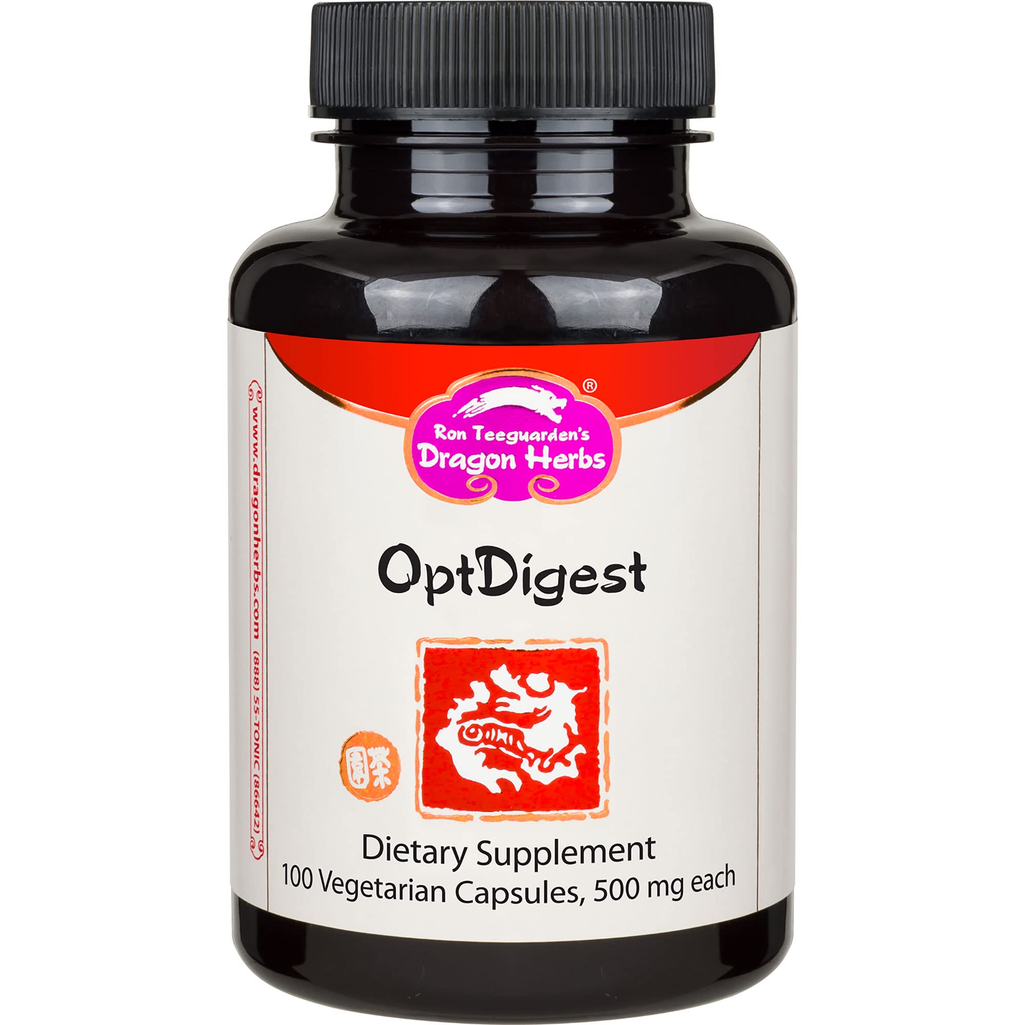 Suplemento Dragon Herbs OptDigest 500 mg 100 cápsulas | Walmart en línea