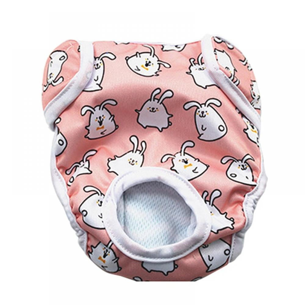 Female Male Pet Dog Physiological Pants Sanitary Nappy Diaper Shorts ...