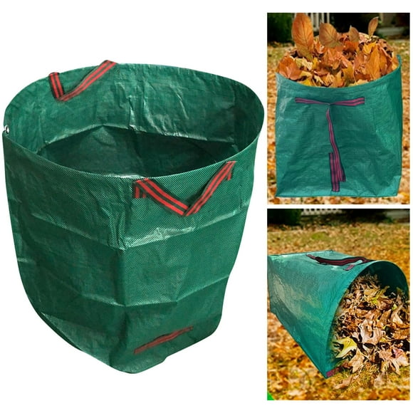 Yttmshdga Rubbish Bags 16 Gallon Collector Bag Reusable Garden Bag ...