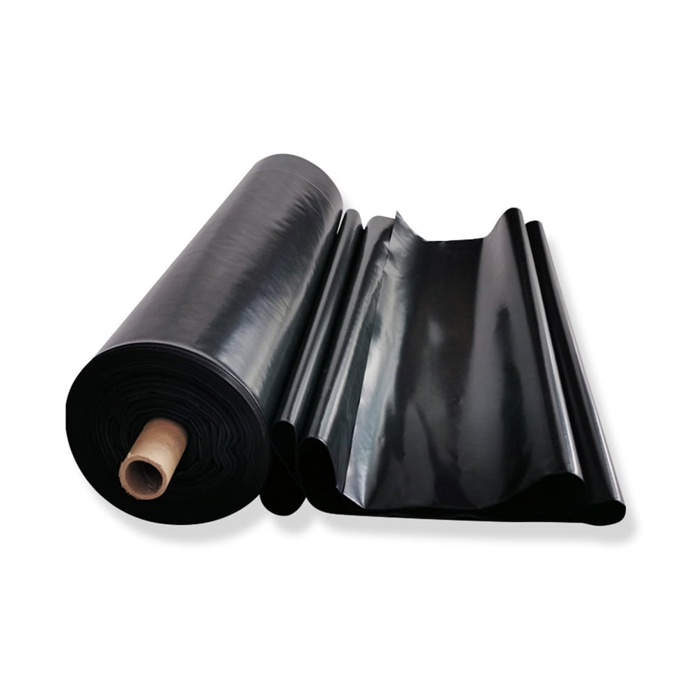 Techtongda HDPE Flexible Water Garden Fish Pond Liner 20'*20' Black ...
