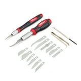 Hyper Tough Precision Knife Set 16-Piece with Handles Blades and ...