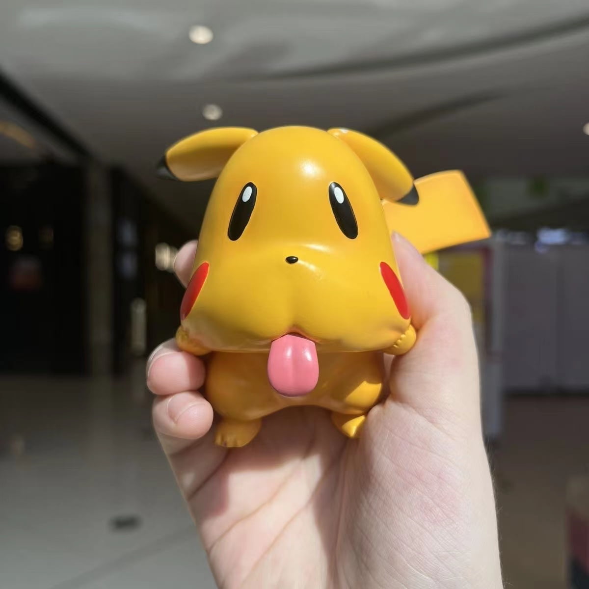 Pokemon Pikachu cara divertida palo la lengua Ver lindo Figuras de ...