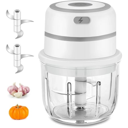 Mini Electric Chopper, Food Chopper Vegetable Chopper Processor with ...