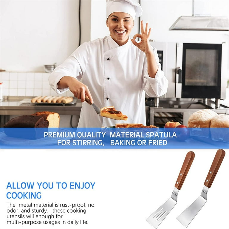 Metal Spatula In Baking