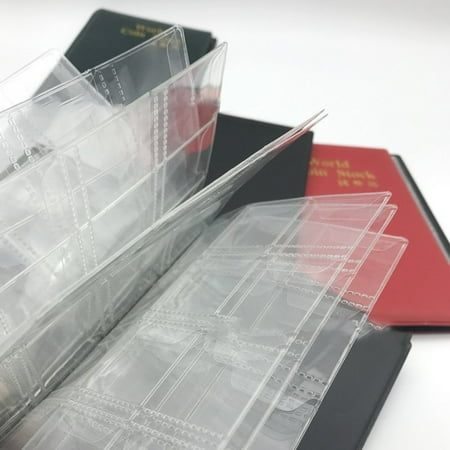 PU Photo Album 120 Coin Collection Holders Storage Penny Pockets Money ...