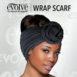 Evolve Wrap Scarf, Black, 1 Count - Walmart.com