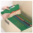 Smead Pressboard Folder,3 Dividers,Green,PK10 14097 - Walmart.com