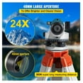 Automatic Optical Level 24X - High Precision Leveling Kit w/Compensator ...