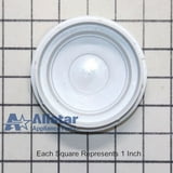 Whirlpool 3355758 Agitator Cap - Walmart.com