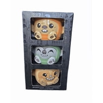 Disney Parks Star Wars Ewok Espresso Coffee Mug Set of 3 New with Box ...
