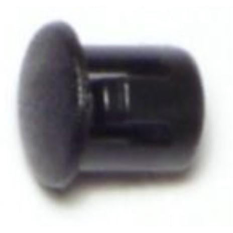 1/4" Black Nylon Plastic Flush Head Hole Plugs (20 pcs.) - Walmart.com