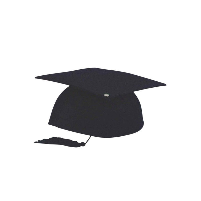 Graduation Cap Black And White
