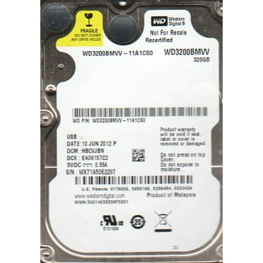 WD3200BEVT-11A0RT0, DCM HBNTJBN, Western Digital 320GB SATA 2.5 Hard Drive - Walmart.com