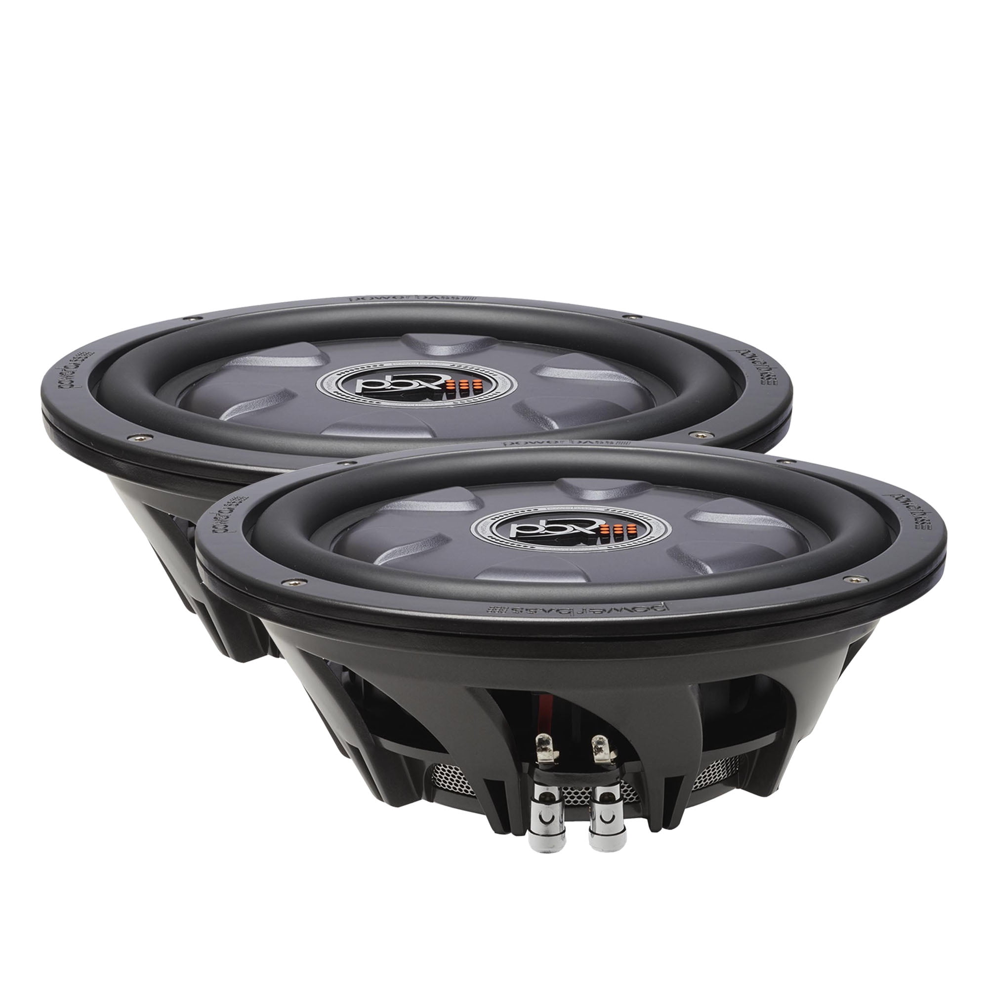 PowerBass 2 XL-1040T XL Series 10" Shallow Mount Subwoofers - Walmart.com
