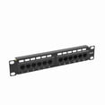 STARLIGHT- 12 Port Cat6 Utp Impact Patch Panel 10In Lppp601 Linkedpro ...