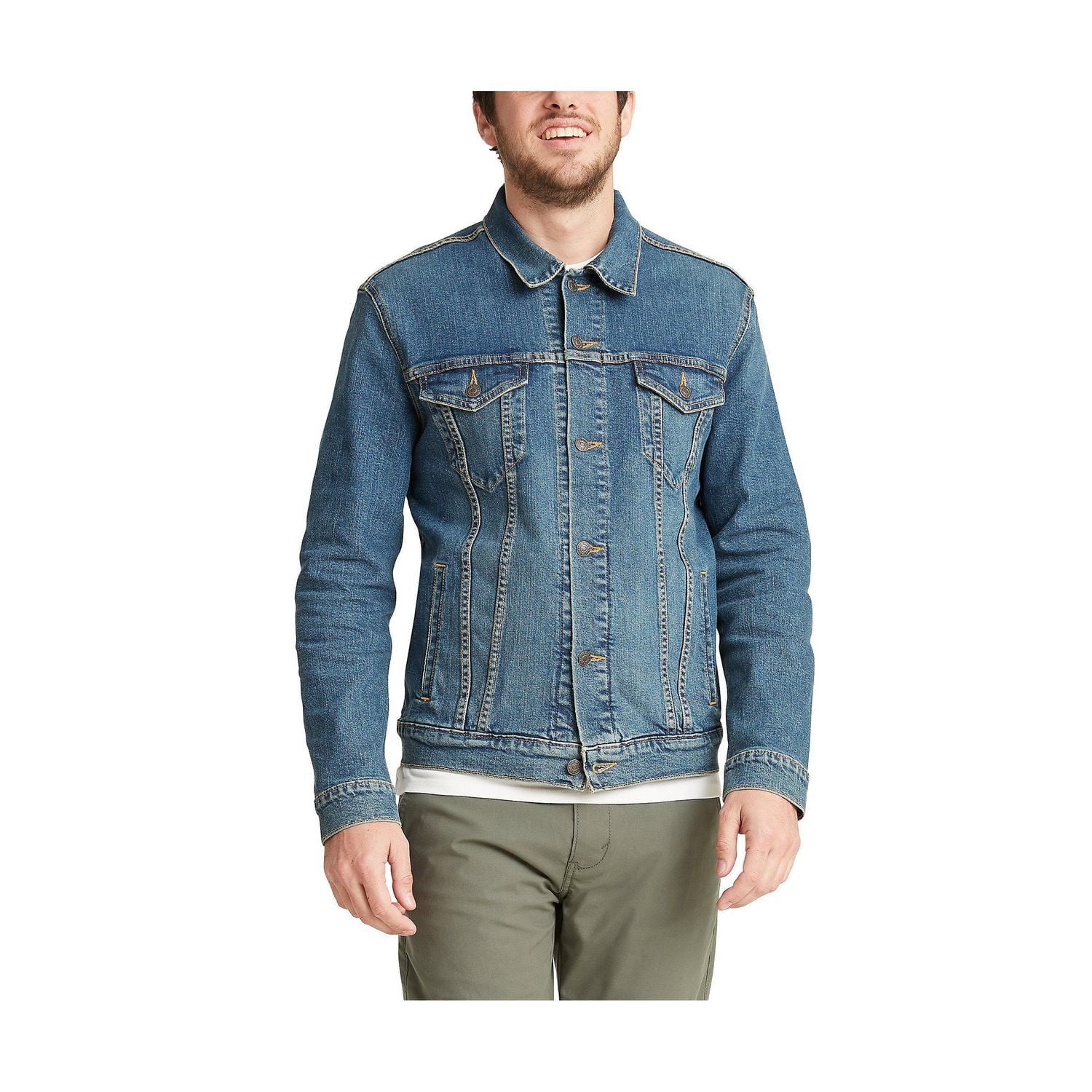 Click here for Levi Strauss Signature Mens Trucker Jacket prices