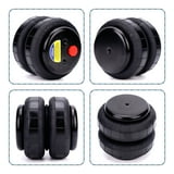 Maxpeedingrods 2X Universal Air Suspension Spring Double Bellow ...