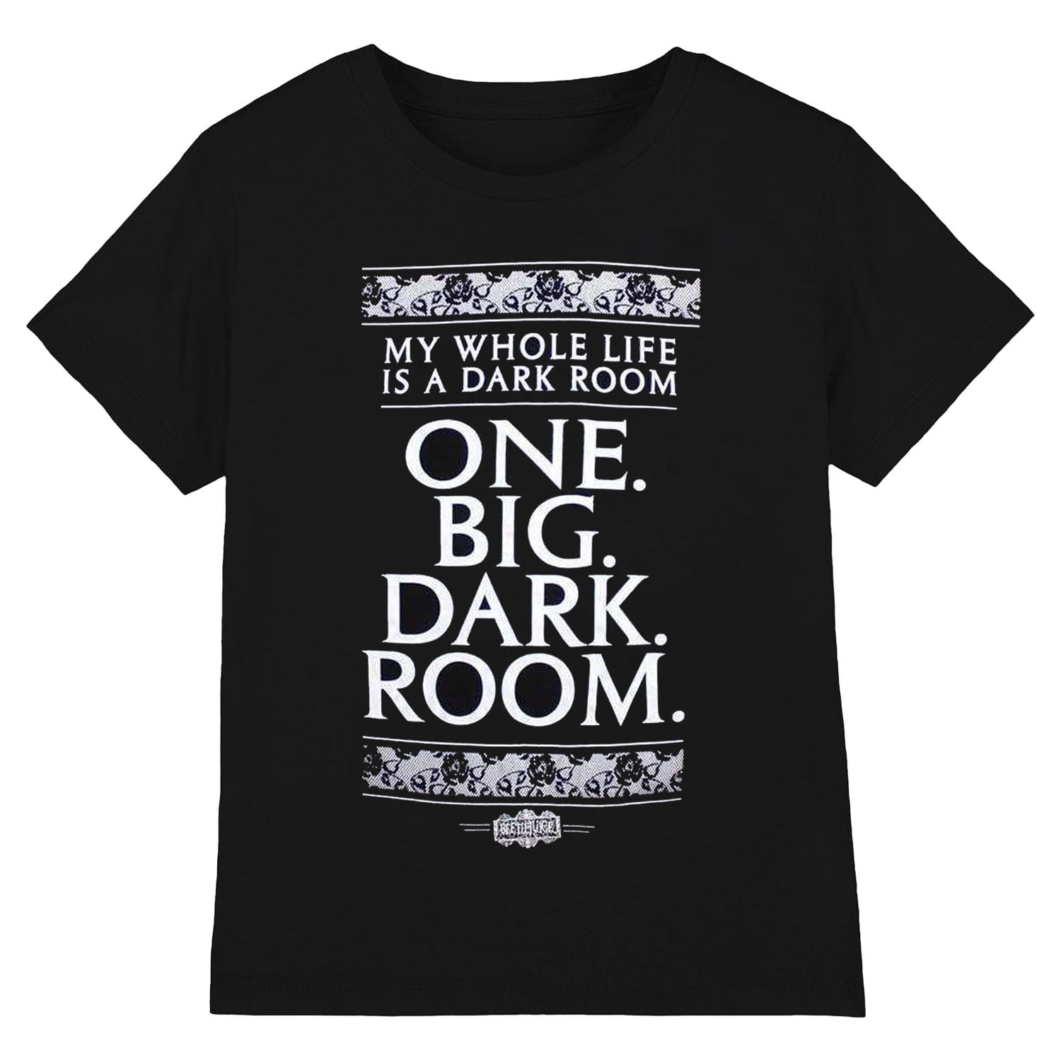 Click here for Beetlejuice Adult Dark Room T-Shirt S prices