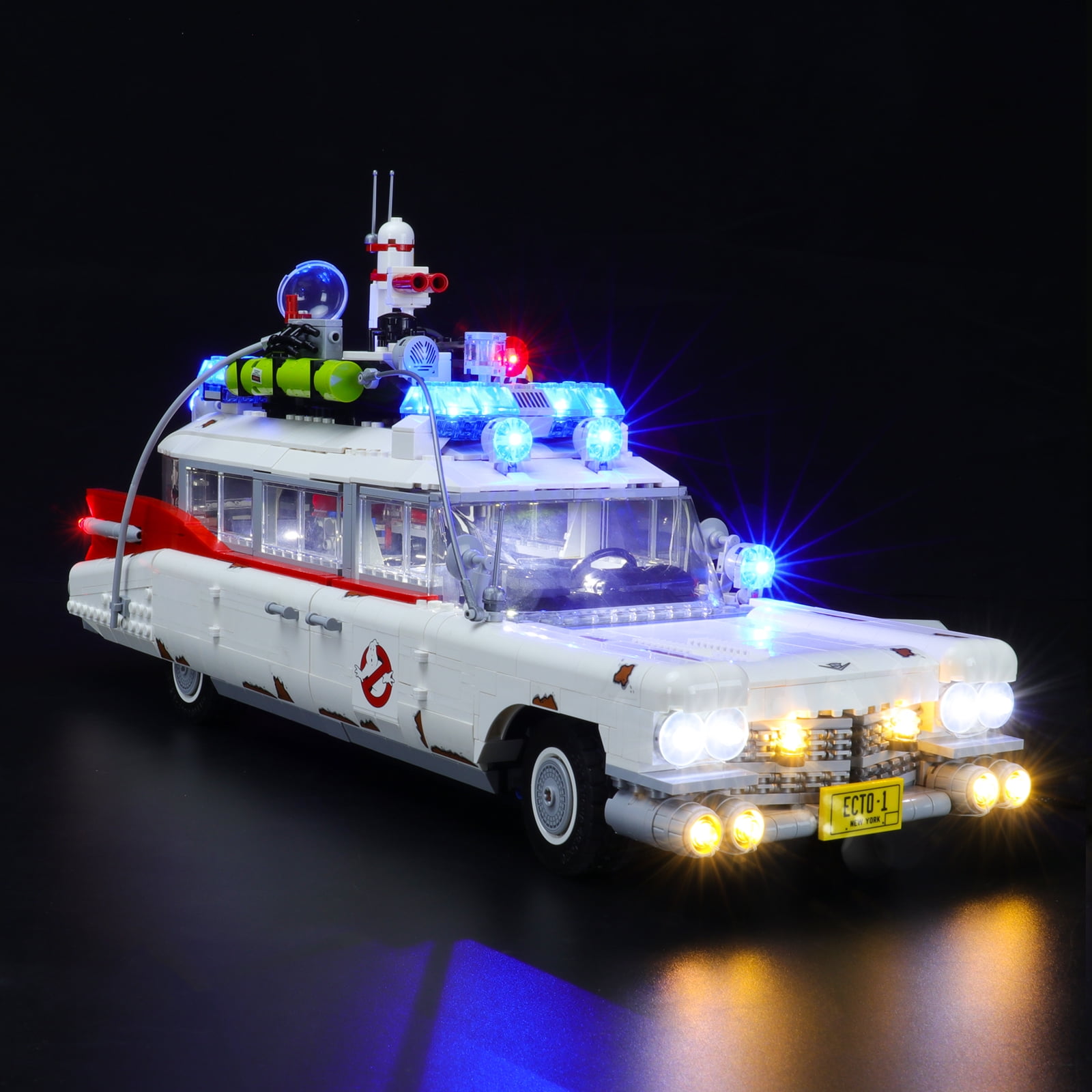 yeabricks LED Lighting Kit for LEGO Ghostbusters ECTO-1 10274, Light Up ...