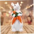 Cross-border Easter Bunny Series Decorative Resin Figurines Holding ...