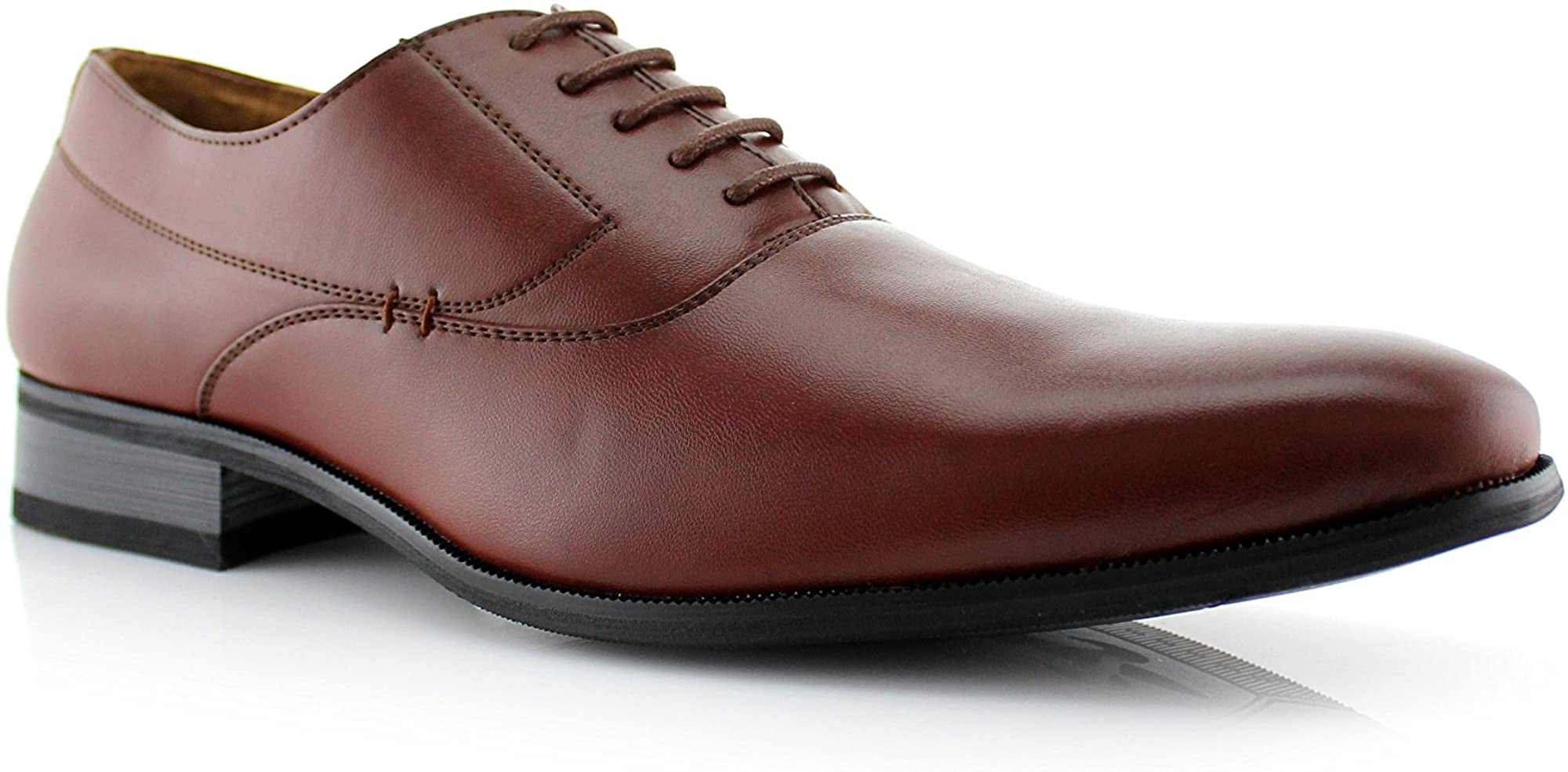 Delli Aldo Frank M19121 Mens Classic Oxford Lace Up Dress Shoe ...