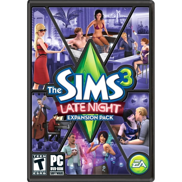 Electronic Arts Sims 3: Late Night Expansion Pack (PC) - Walmart.com ...