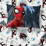 Jay Franco, Queen Sheets, Spiderman Crawl 4 Piece, Kids Bedding Set ...