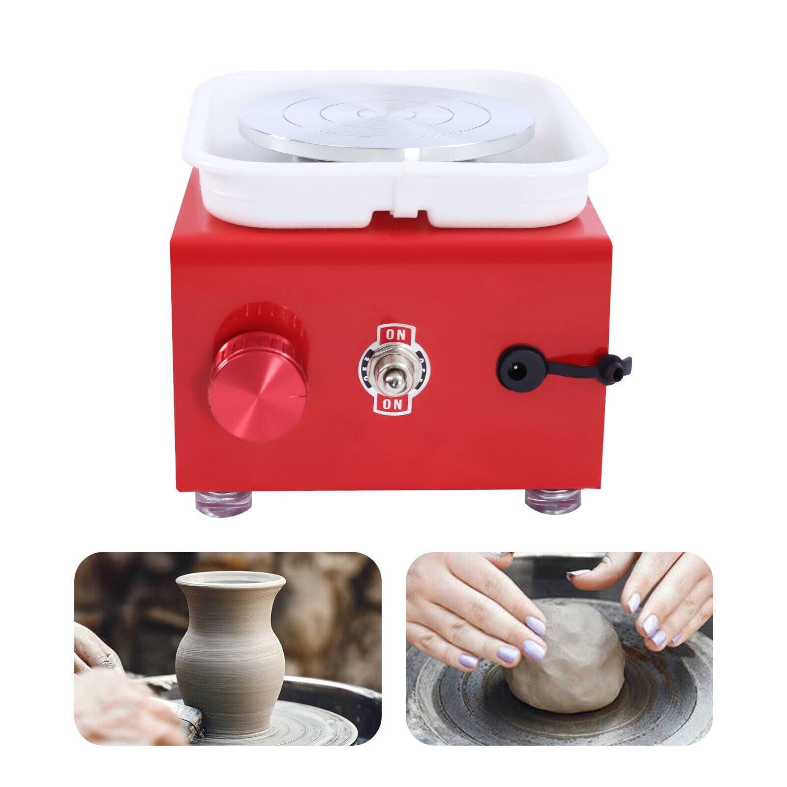 Mini Electric Pottery Wheel Machine with 3.94" Turntables Tray,2000 RPM ...