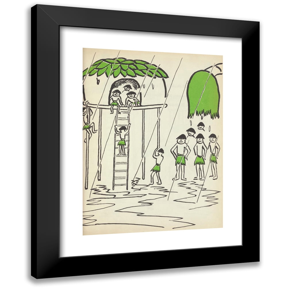 Fred Ketchum 11x14 Black Modern Framed Museum Art Print Titled - Stick ...