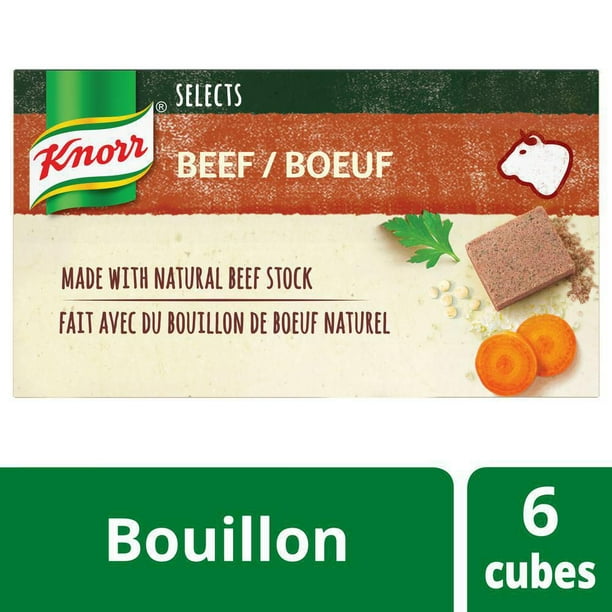 Knorr Selects Beef Bouillon Cubes, Pack of 6, 66 g - Walmart.ca