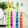 Equate Kid’s Healthy Fun Manual Toothbrushes with Suction Stand, Soft ...