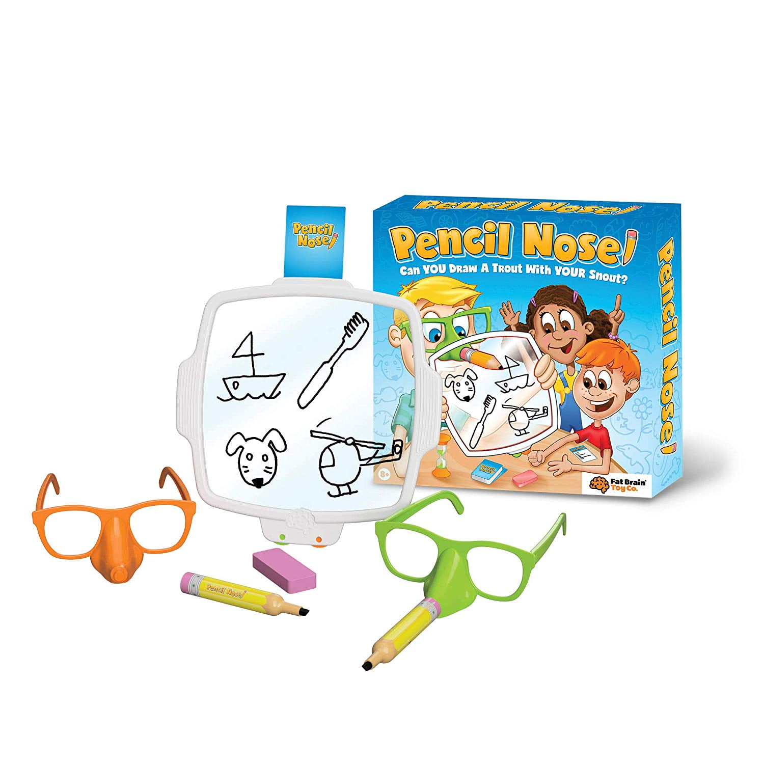 Click here for Fat Brain Toys Fbt - Pencil Nose Game Multicolour prices
