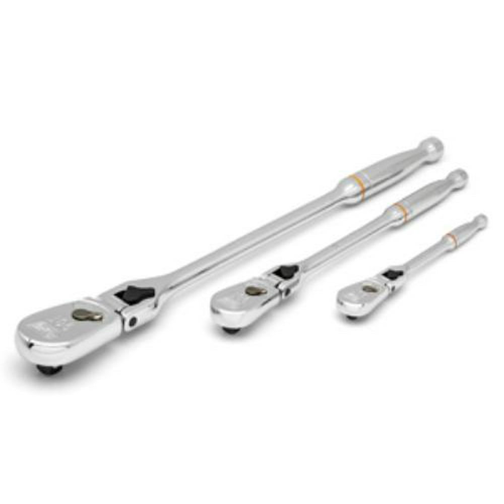 Gearwrench-81276T 3 Pc 1/4in., 3/8in. And 1/2in. Drive 90 Tooth Locking ... Gearwrench-81276T 3 Pc 1/4in., 3/8in. And 1/2in. Drive 90 Tooth Locking ...