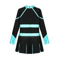 Aislor Girls Cheer leader Cheerleading Shiny Pleated Dress Cheer ...
